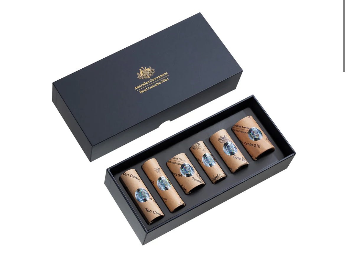 COLLECTORS ITEM: 2025 COIN ROLL SET PREMIUM – White Scarlett Gift ...