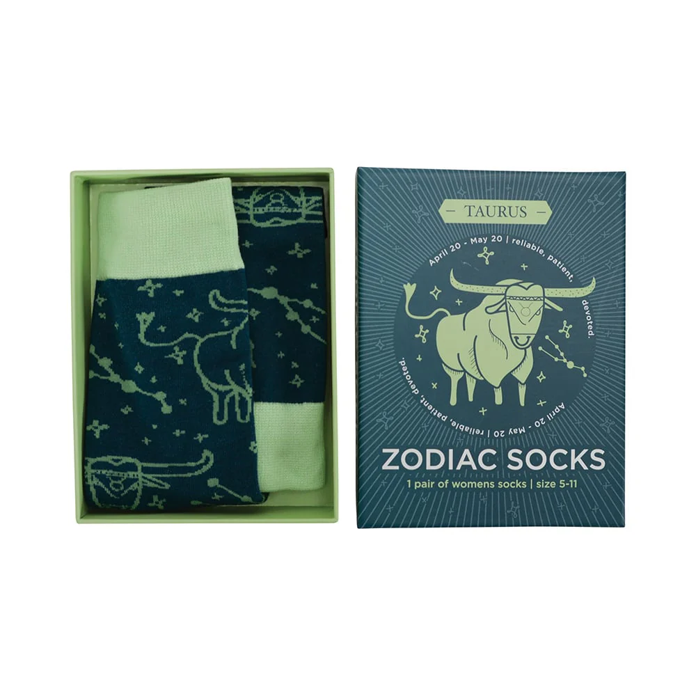 Boxed Socks - Zodiac Taurus – White Scarlett Gift & Homewares